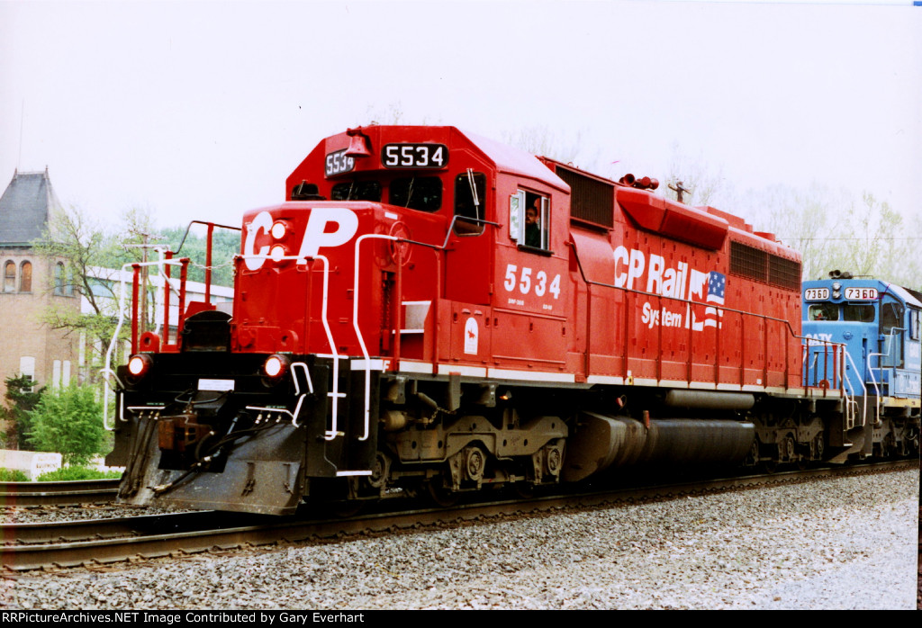 CP SD40 #5534 - Canadian Pacific